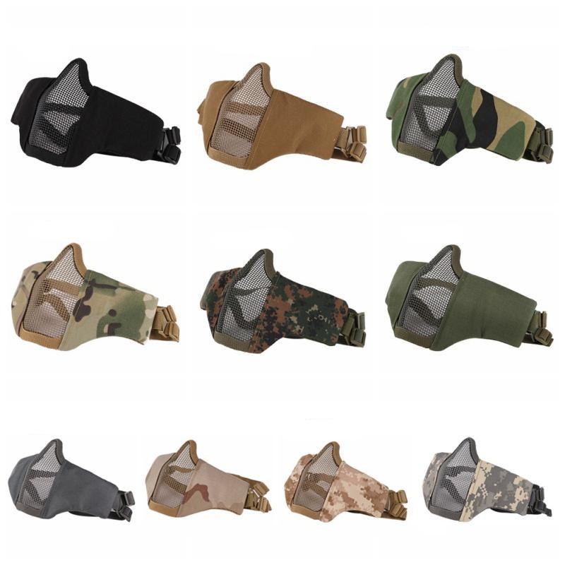 Airsoft/Paintball Steel Wire Tactical Half Face Mask | Veteran Merchandise