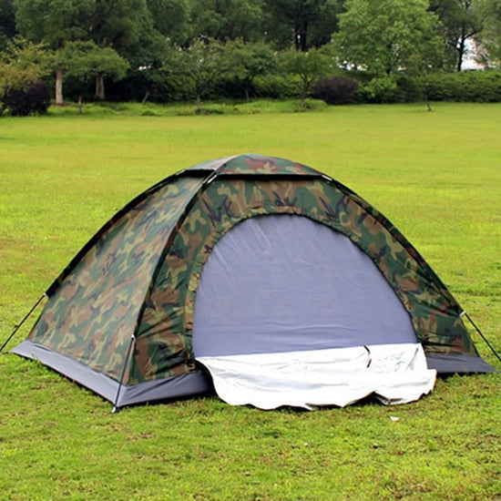 Ultralight Camo-Camper Portable Quick Pitch Universal Dome Tent ...