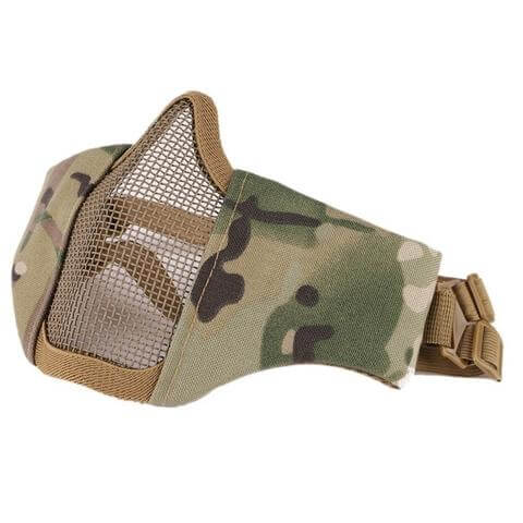 Airsoft/Paintball Steel Wire Tactical Half Face Mask | Veteran Merchandise