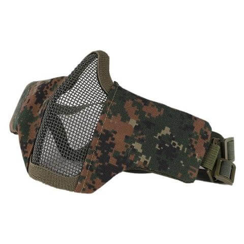 Airsoft/Paintball Steel Wire Tactical Half Face Mask | Veteran Merchandise