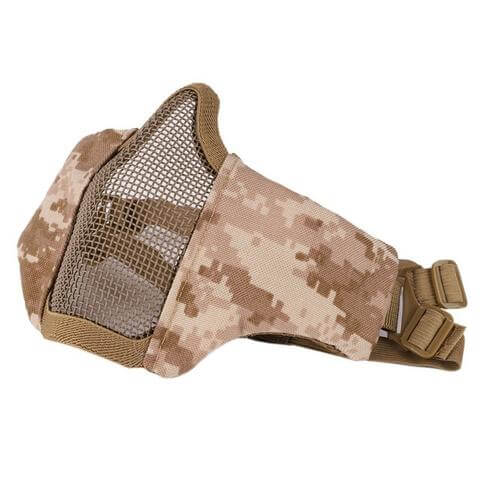 Airsoft/Paintball Steel Wire Tactical Half Face Mask | Veteran Merchandise